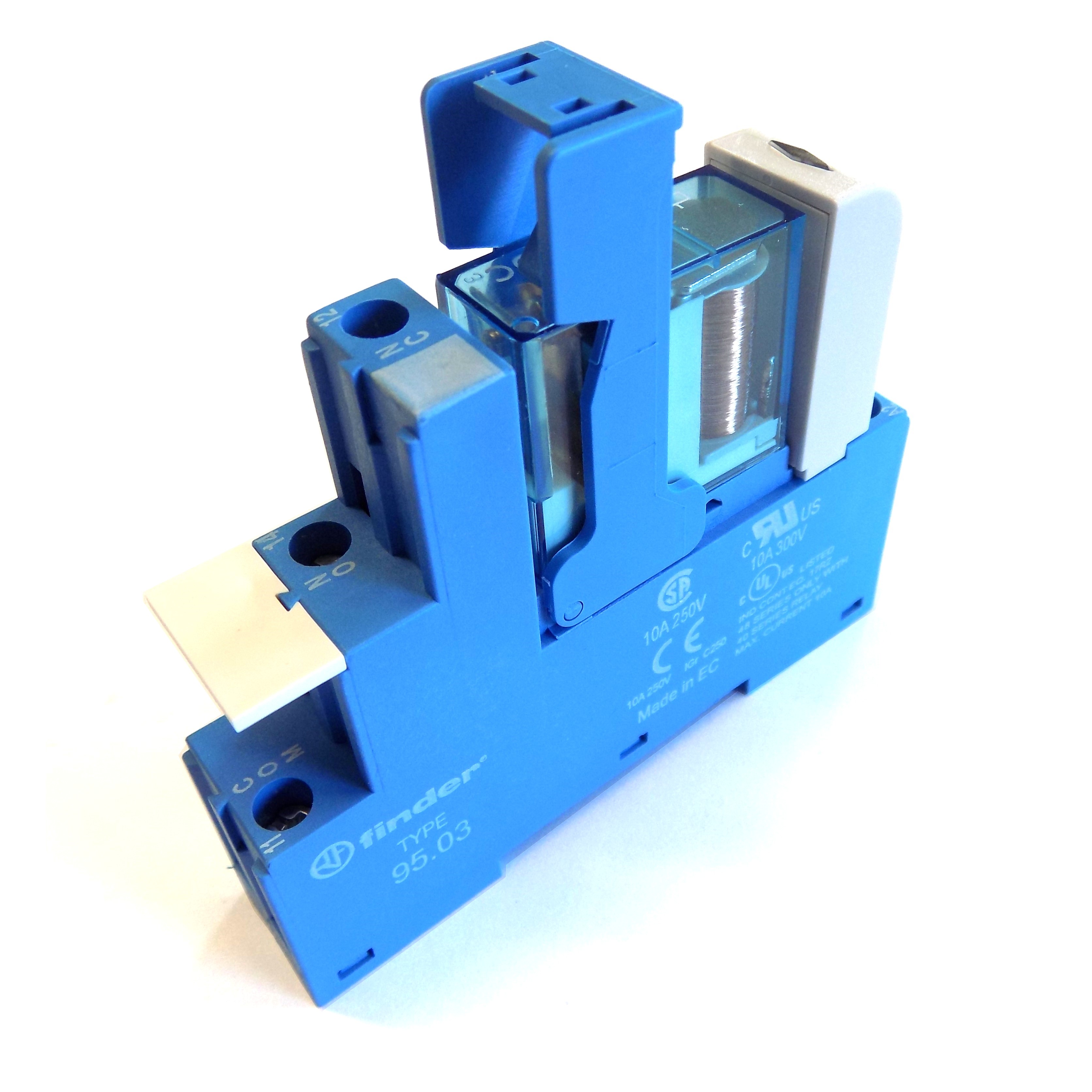Schmidt Maschinentechnik - Coupling Relay Finder, 1 Changeover Contact ...